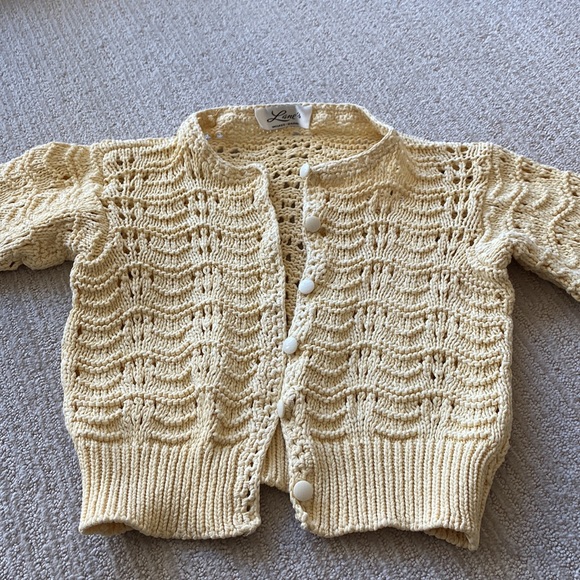 Sweaters | Pastel Yellow Cropped Cardigan Sweater | Poshmark